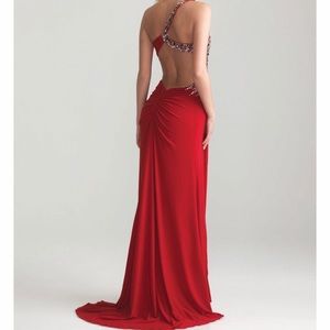 Night Moves | Dresses | Night Moves Prom Collection White Prom Dress ...